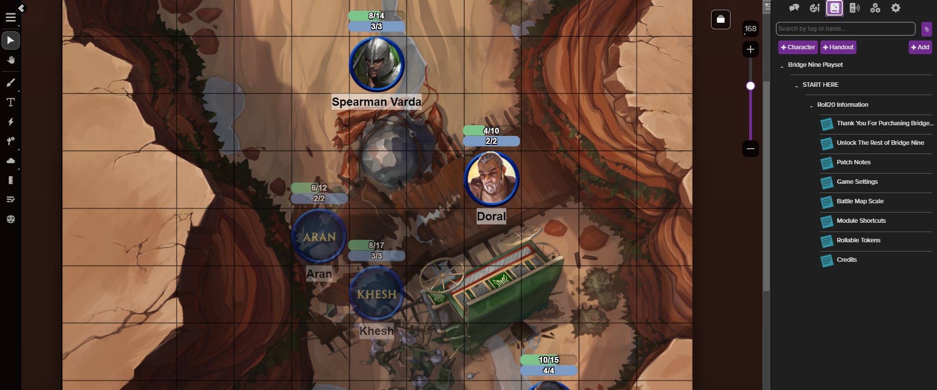 Cosmere RPG - Bridge Nine Adventure Playset | Roll20 Marketplace: Digital goods for online ...